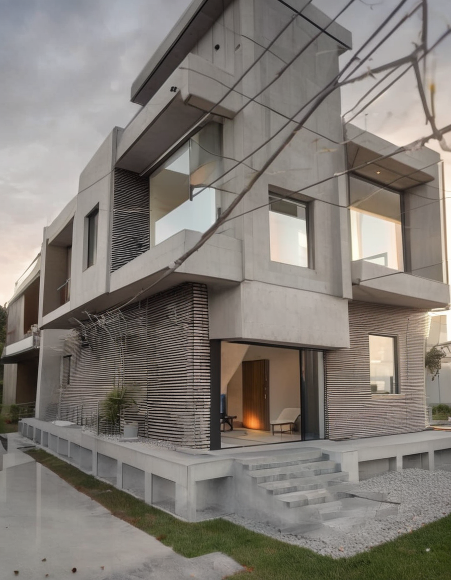 ai4spaces: Minimalist House Exterior