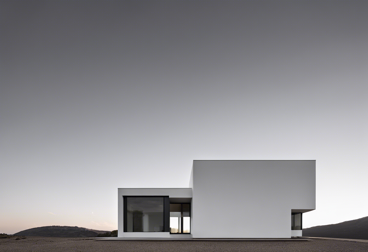 ai4spaces: Minimalist House Exterior